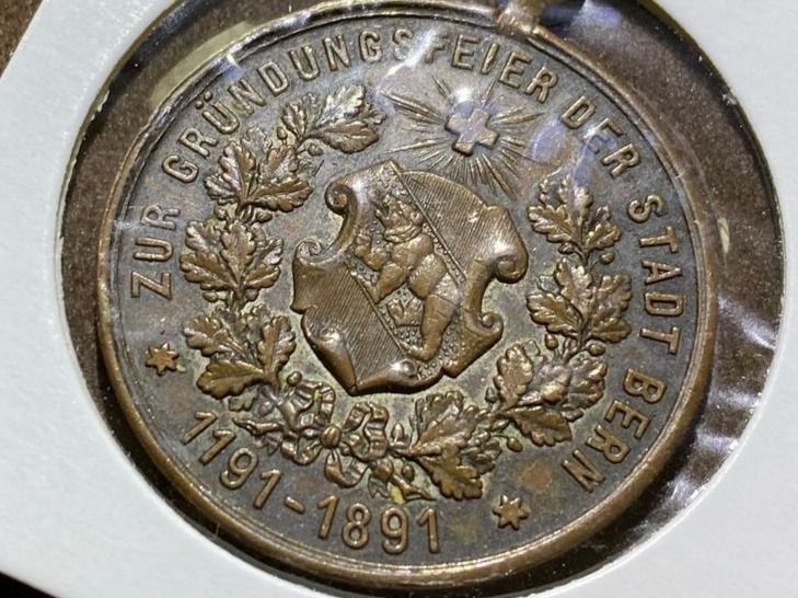 BERN 1891 GRÜNDUNGSFEIER BERCHTOLD V HERZOG v ZARINGEN SS ## (Gebraucht) in Trübbach für CHF 44 ...