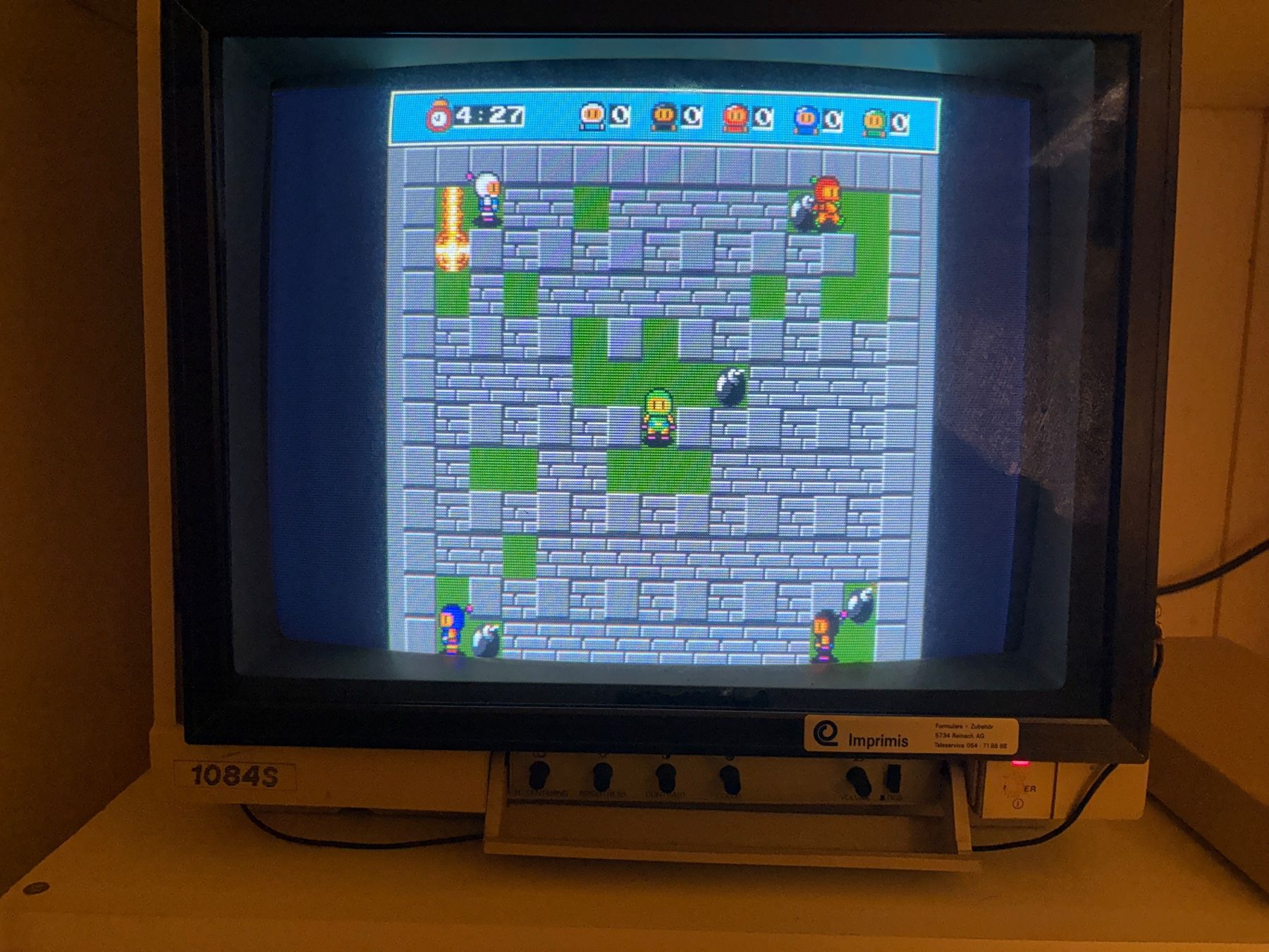 Amiga Spiel: Dyna Blaster (Rare, inkl. Multiplayer-Adapter) (Gebraucht ...