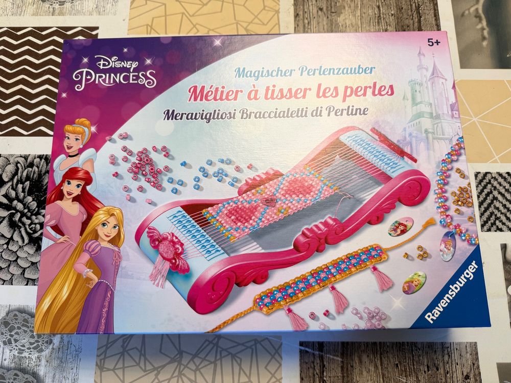 Disney Princess Perlen Webrahmen Armband Basteln Set (Gebraucht) in ...