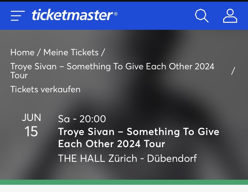 Troye Sivan Ticket | Kaufen auf Ricardo