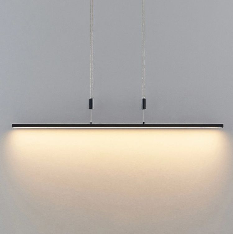 LED-Hängelampe Arneja, schwarz, CCT, höhenverstellbar (Gebraucht) in St ...