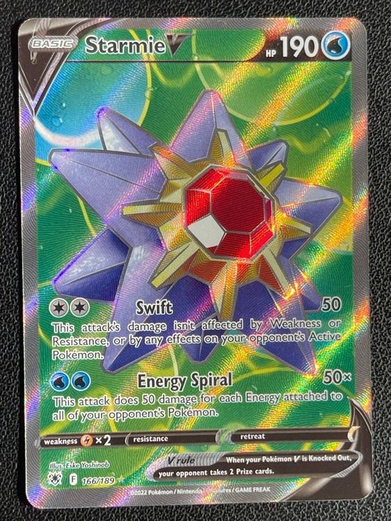 Starmie V 166/189 Full Art UltraRare Pokémon Astral Radiance | Kaufen ...