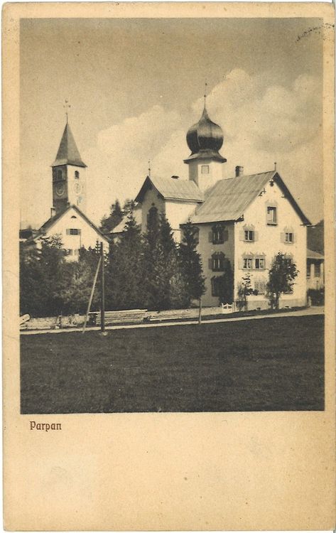 Alte Ansichtskarte "Schloss" in Parpan (1911) (Gebraucht) in Chur für ...