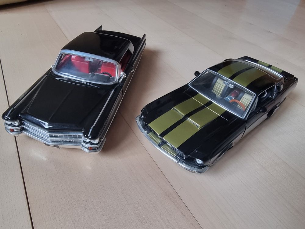 1967 Shelby GT500 [1/24] und 1963 Cadillac series 62 [1/24] | Kaufen auf Ricardo