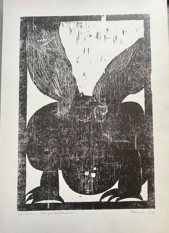 UWE BREMER HOLZSCHNITT SIGNIERT AUF BÜTTENPAPIER (Gebraucht) in Gersau für CHF 38 – mit ...