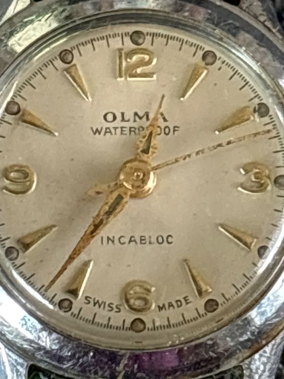 Montre Olma mécanique (D'occasion) à pringy pour CHF 10 – avec livraison | Acheter sur Ricardo