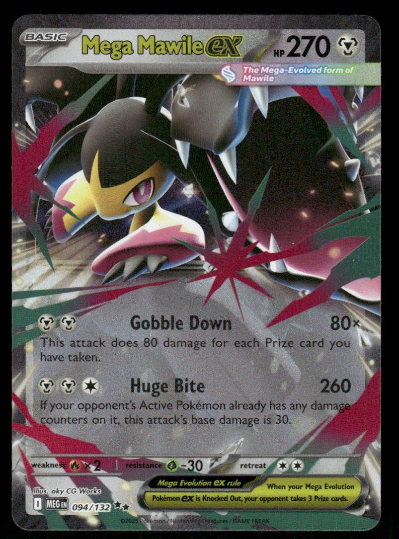 Pokémon (MEG 094/132 Mega Mawile EX) (Neu (gemäss Beschreibung)) in ...