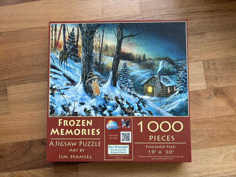 1000er Puzzle Frozen Memories (Gebraucht) in Luzern für CHF 5 – mit ...