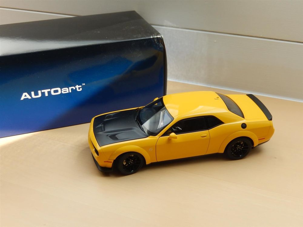 Autoart Dodge Challenger Widebody Gelb Kaufen Auf Ricardo