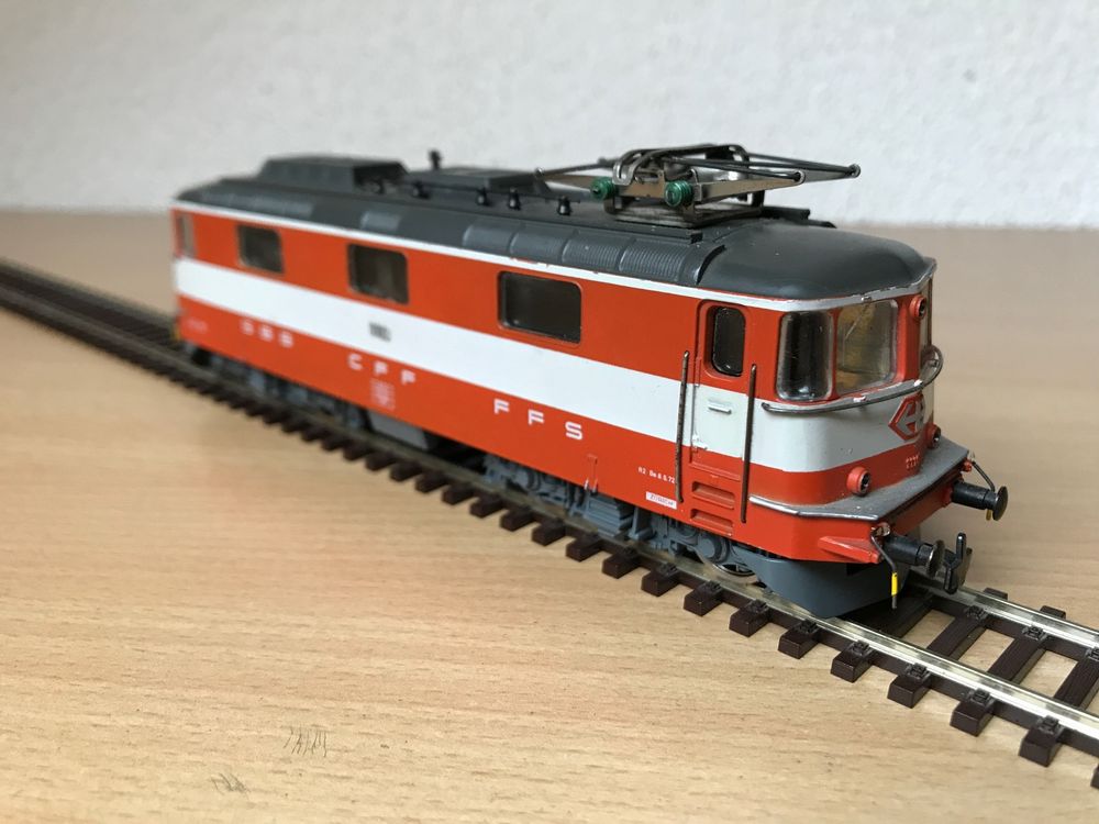 HAG Nr. 211 E-Lok Re 4/4 SBB Swiss Express H0 DC analog (Gebraucht) in Dürnten für CHF 85 – mit ...