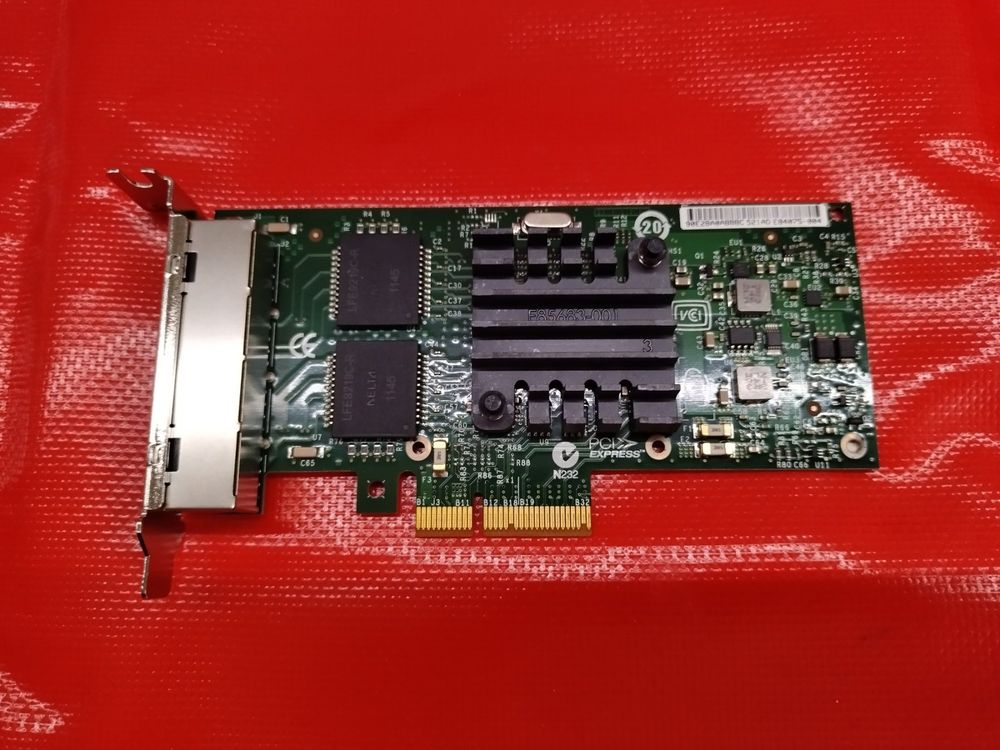 Intel Ethernet Server Adapter i340-T4 - half height | Kaufen auf Ricardo