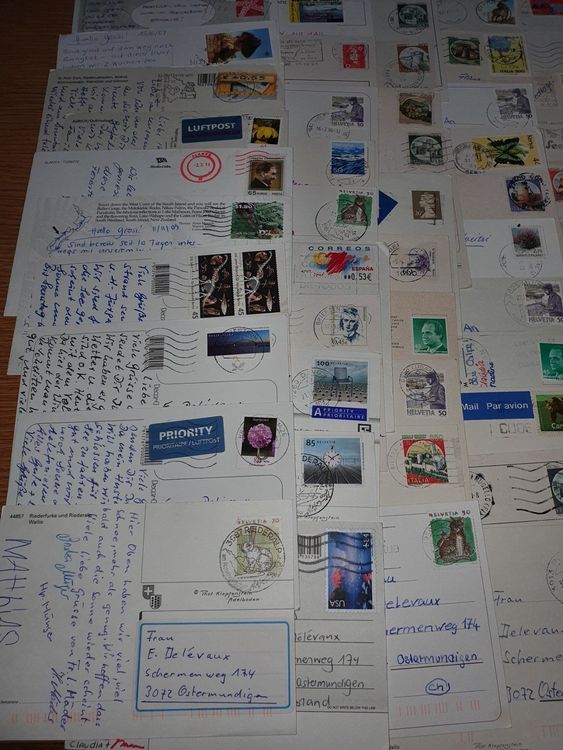 Sammlung 260 Postkarten weltweit (Gebraucht) in Murgenthal für CHF 1 – mit Lieferung auf Ricardo ...