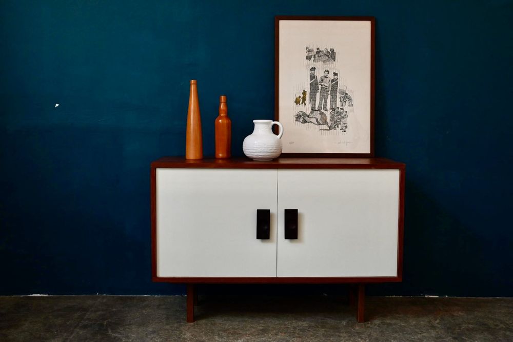 Petite enfilade style vintage scandinave, sideboard meuble (D'occasion ...