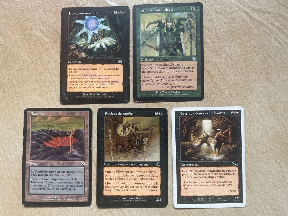 MtG Magic The Gathering 5 cartes françaises | Kaufen auf Ricardo