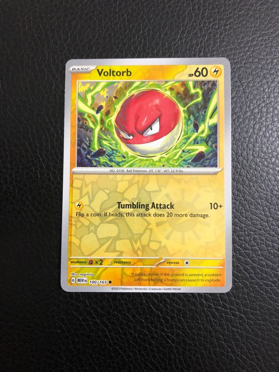 Scarlet & Violet 151 - Voltorb reverse 100/165 NM Ab 1 (Gebraucht) in Paradiso für CHF 1 – mit ...