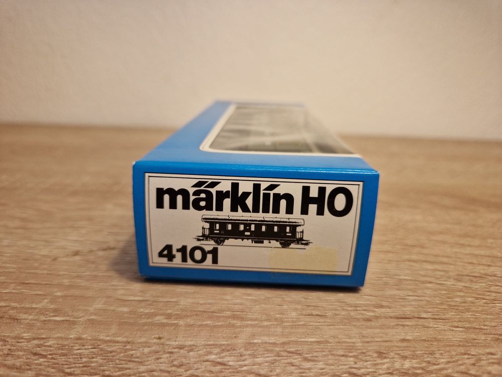 Märklin 4101 Personenwagen 2.Kl DR H0 OVP NEU (Neu und originalverpackt ...