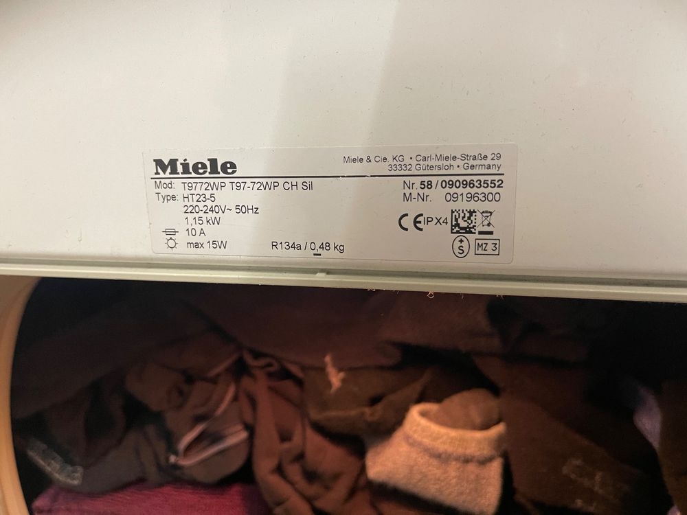 Miele Waschturm Waschmaschine Tumbler | Kaufen auf Ricardo