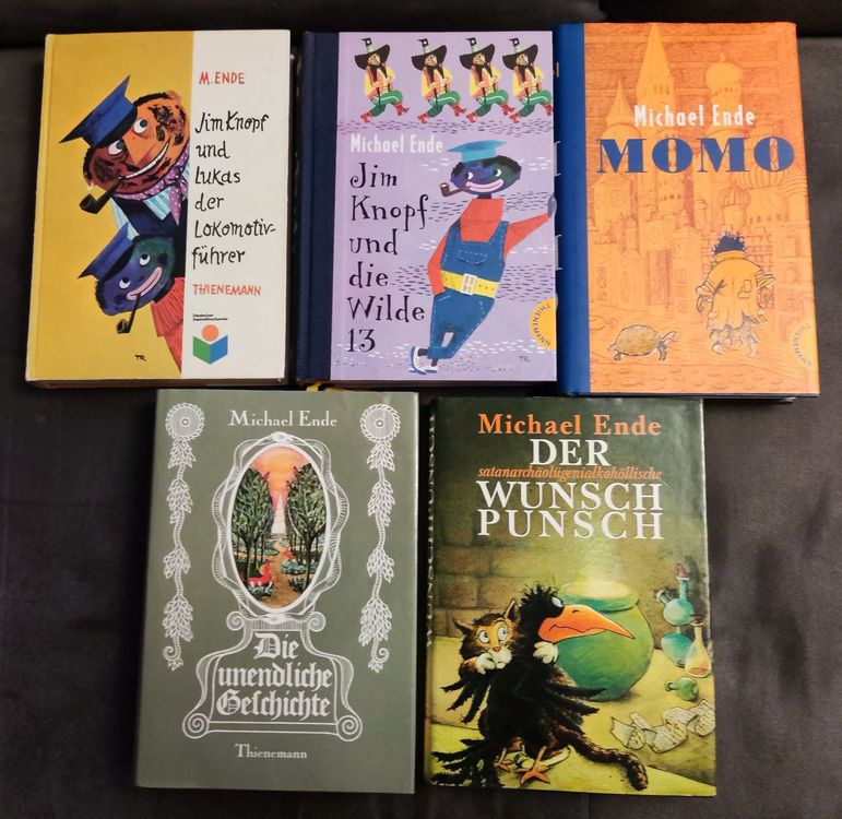 Michael Ende - 5 gebundene Bücher (Gebraucht) in Schaffhausen für CHF ...