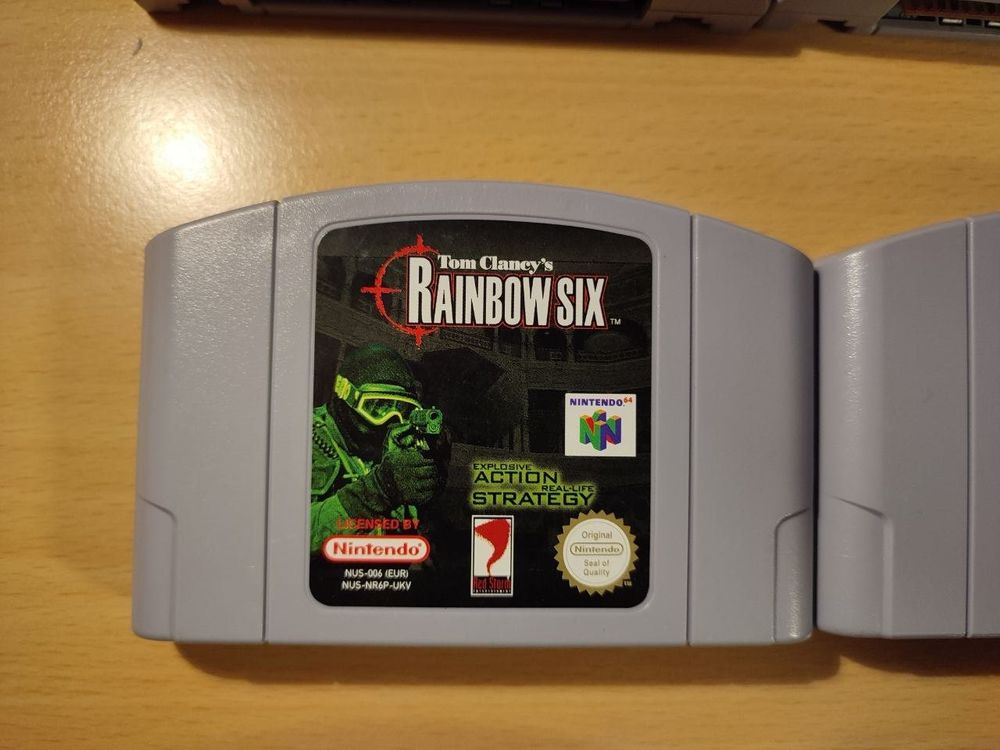 Jeu Nintendo 64 N64 RAINBOW SIX (Gebraucht) in Villeret für CHF 15 ...