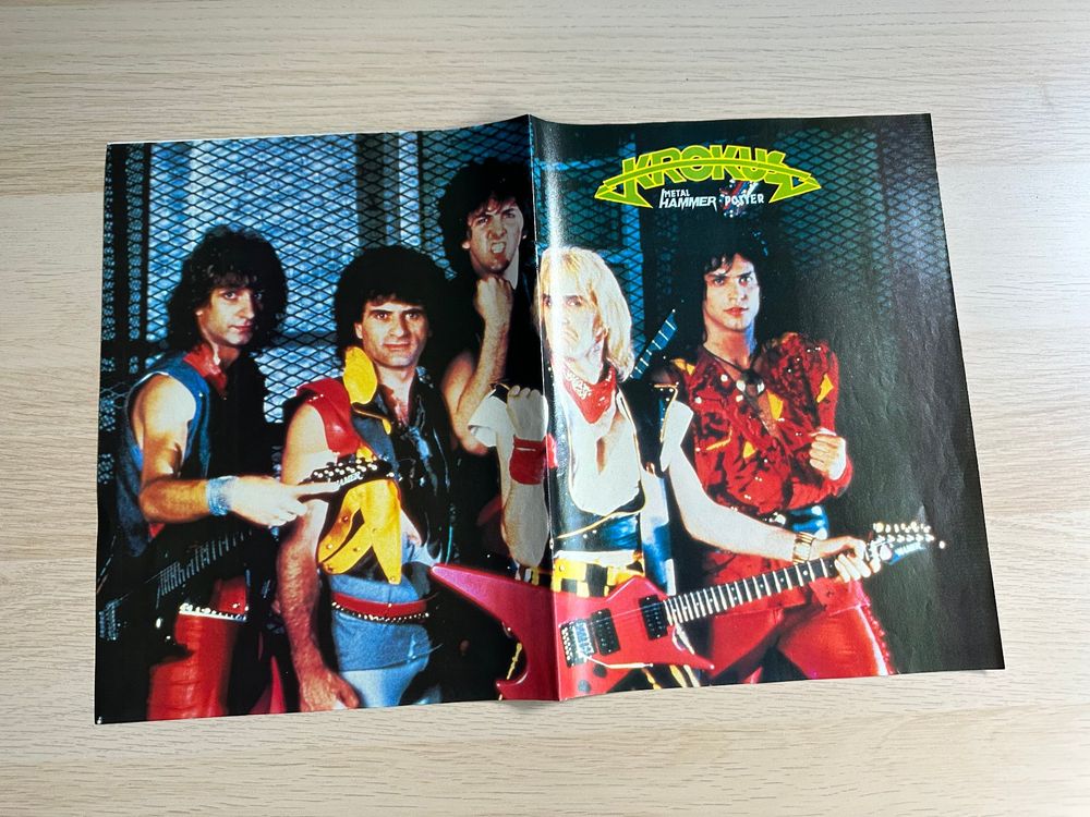 KROKUS CHRIS VON ROHR grosse Bericht + Poster Sammlung!!! (Gebraucht ...