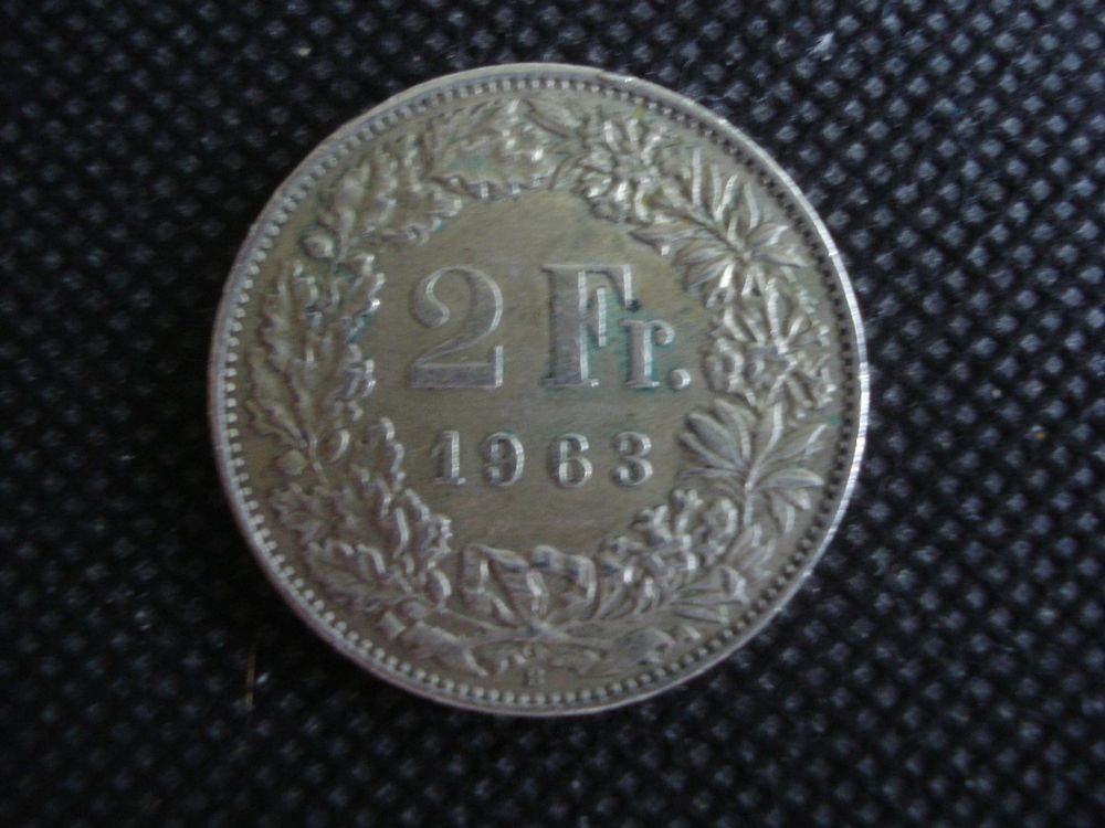 2 Franken Silbermünze von 1963 (Gebraucht) in Urdorf für CHF 4.5 – mit Lieferung auf Ricardo kaufen