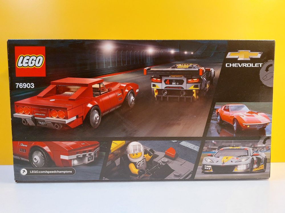 LEGO Speed Champions 76903 Chevrolet Corvette C8-R& 1968 NEU (Neu und ...