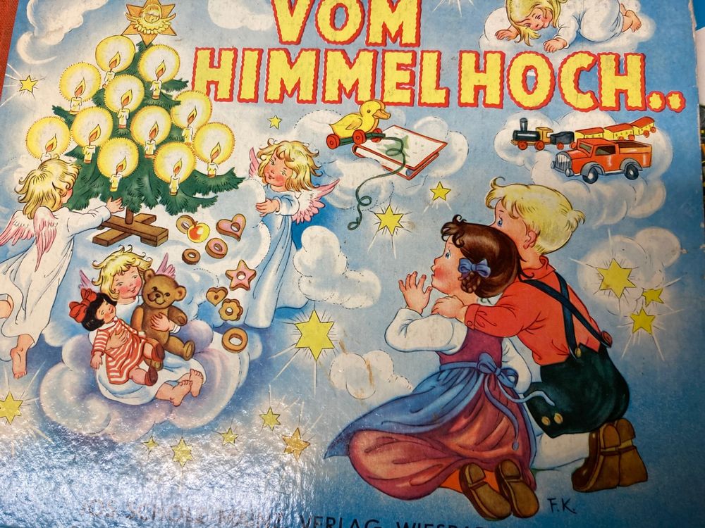 Antikes Bilderbuch vom Himmel hoch | Kaufen auf Ricardo