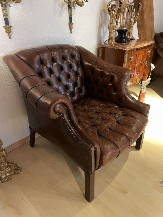 Sessel Chesterfield Gebraucht