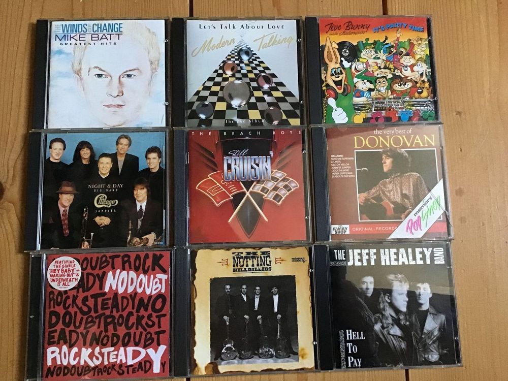 9 cds, best of donovan, jeff healey, usw (Gebraucht) in liestal für CHF ...