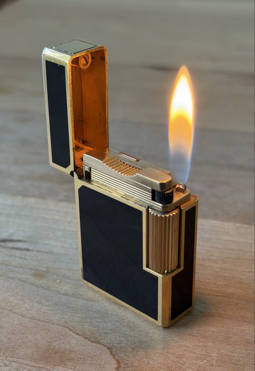 Original Vintage S.T. Dupont Ligne 1 Feuerzeug restauriert (Gebraucht ...