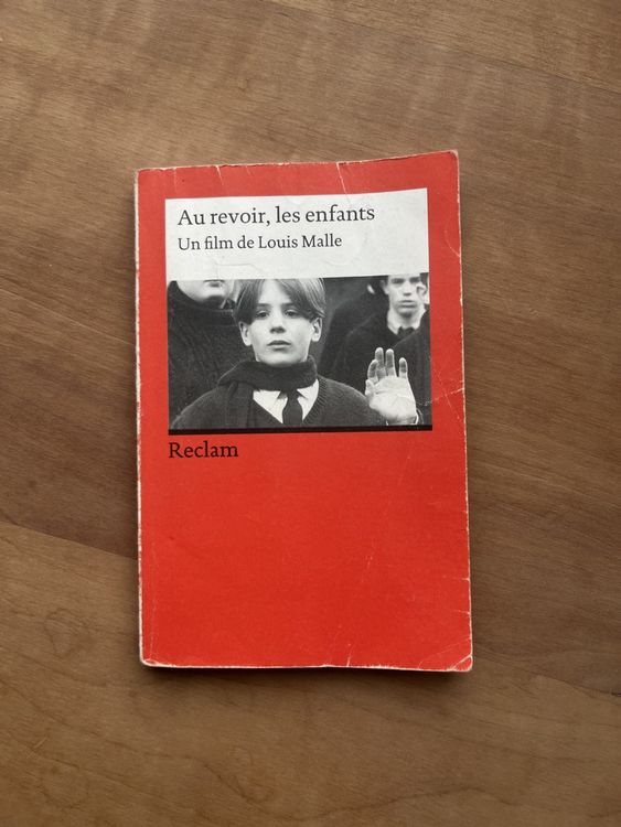 Reclamheft: Au revoir, les enfants, Un Film de Louis Malle (Gebraucht ...