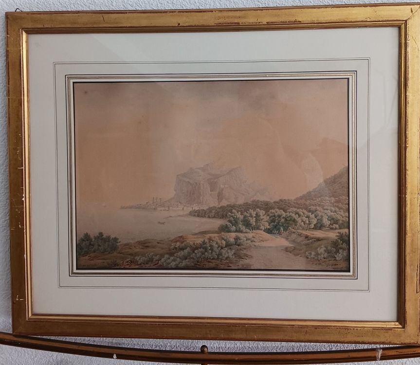 Friedrich Wilhelm Moritz (1783 - 1855); Blick auf Cefalu (Gebraucht) in ...