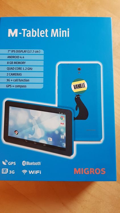 Android Tablet in OVP der Migros (Gebraucht) in Allenwinden für CHF 32. ...