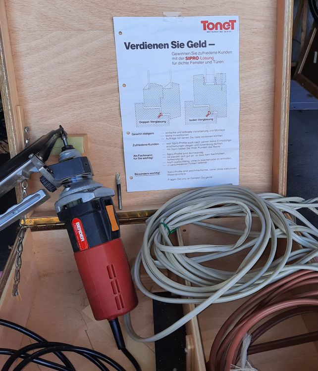 HEBOR Falzdichtungs-Nutfräse für Hohlraumdichtungen (Gebraucht) in ...