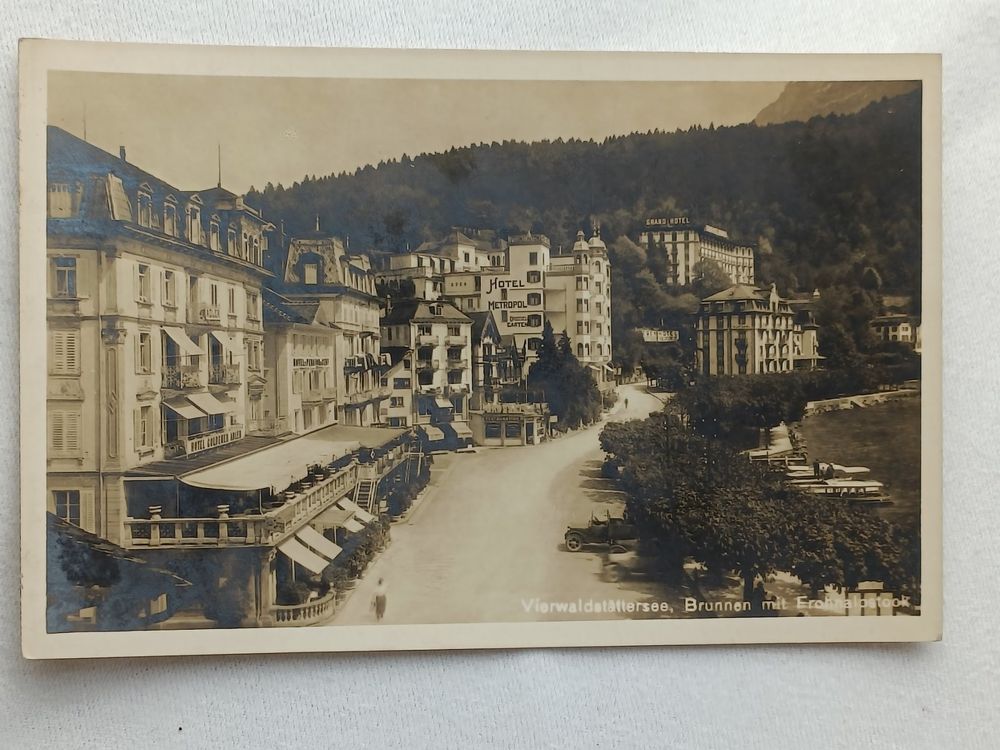 Photo Karte / Brunnen - ca. 1925 (Gebraucht) in Brugg AG für CHF 15 – mit Lieferung auf Ricardo ...