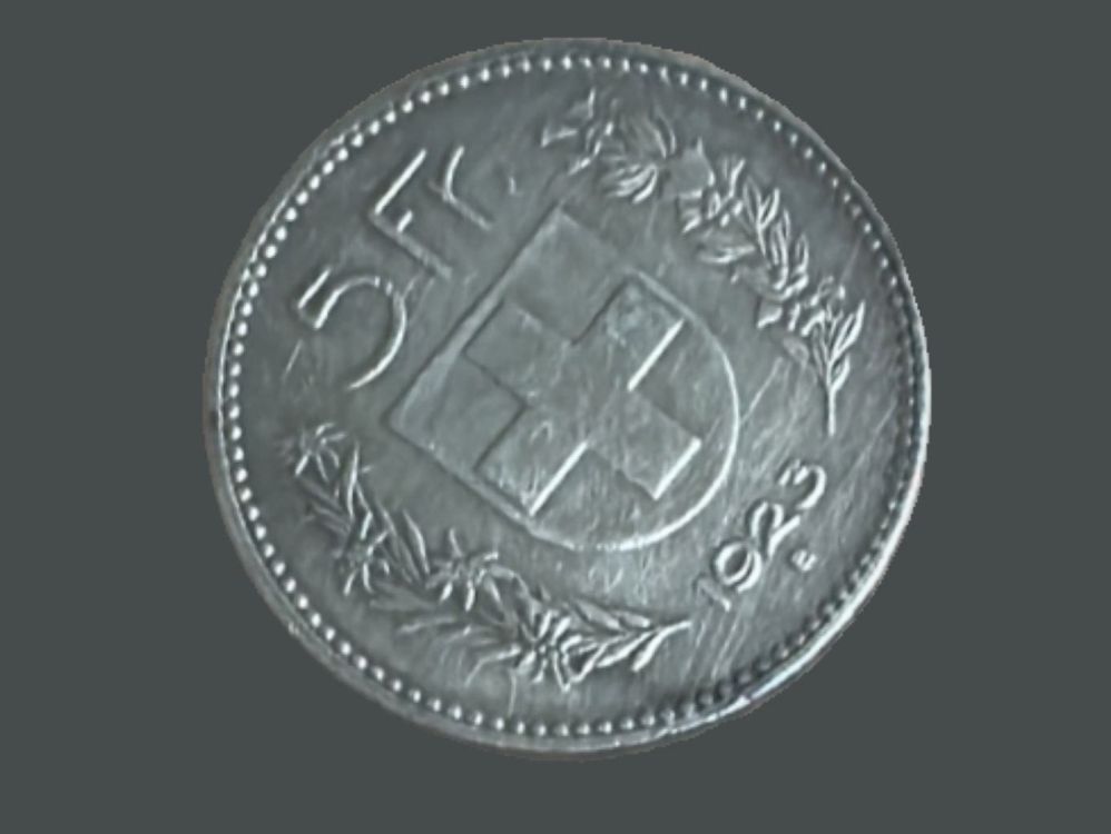 Münze 5 CHF 1923 | Kaufen auf Ricardo