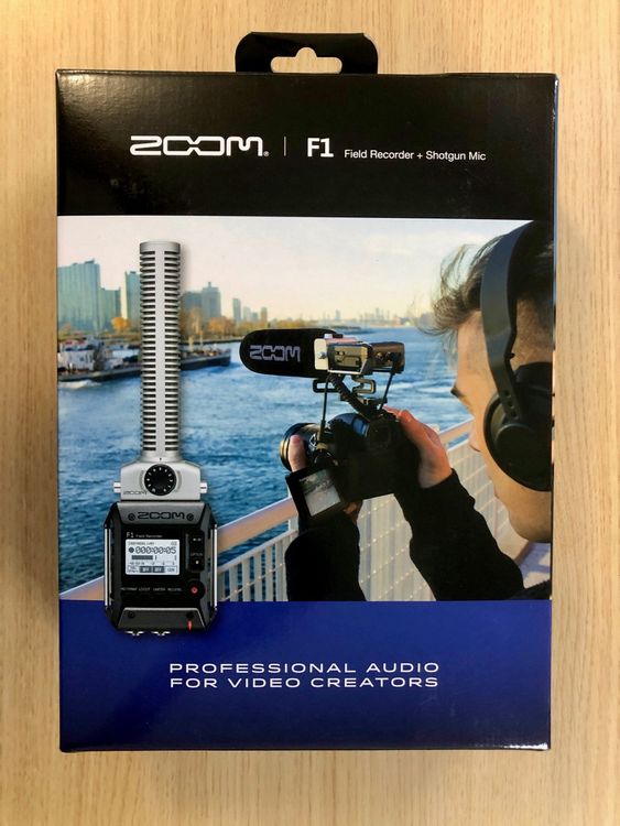 ZOOM F1 - Field Recorder + Shotgun Mic | Kaufen auf Ricardo