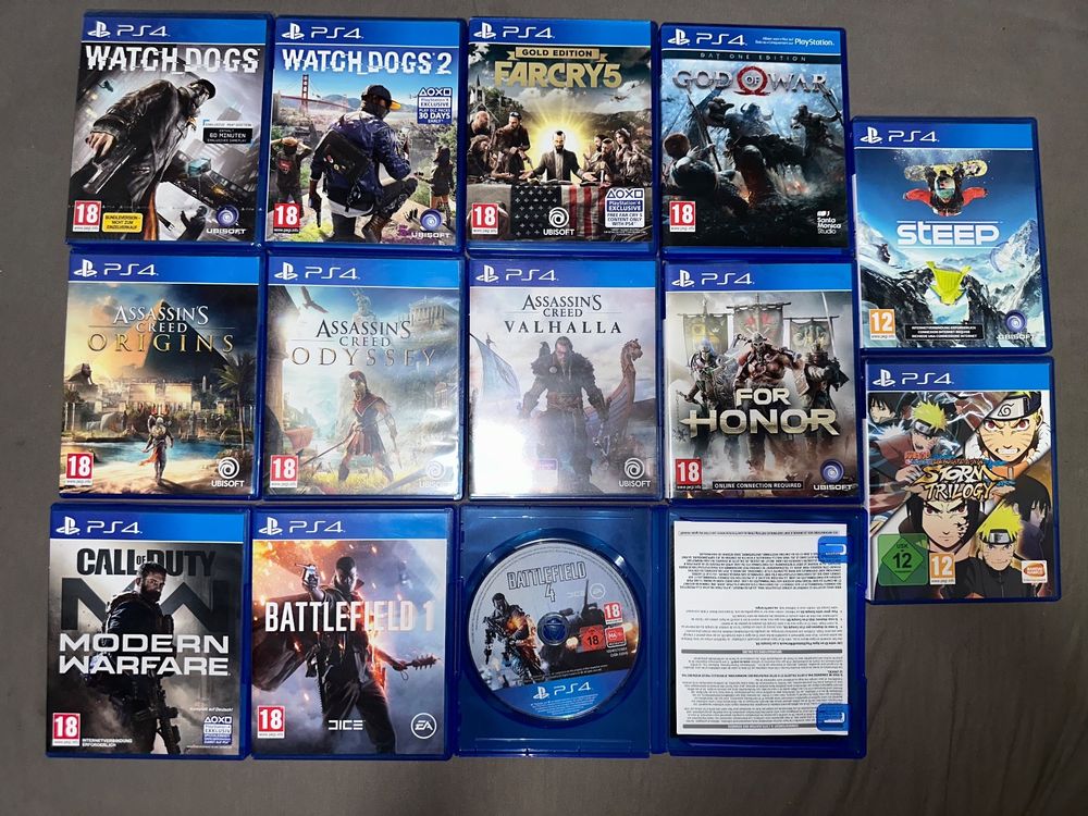 13 verschiedene Playstation 4 Games | Kaufen auf Ricardo