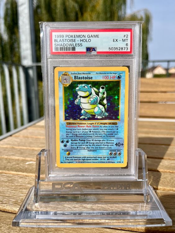 Blastoise Turtok Shadowless PSA 6 (Gebraucht) in Romanshorn für CHF 165 ...