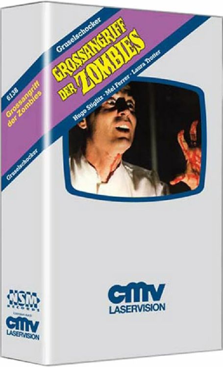 Grossangriff der Zombies Limited Edition VHS-Pappbox Cover B (Neu und ...