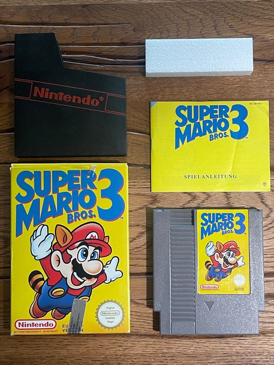 Super Mario Bros. 3 - NES - Top Zustand, CIB (Gebraucht) in Zuerich für ...