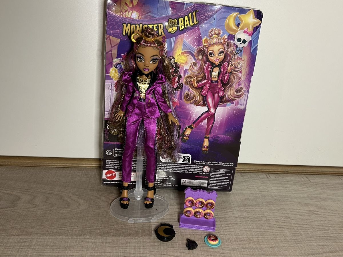 Monster High G3 Monster Ball Clawdeen Wolf Puppe (Neu (gemäss ...