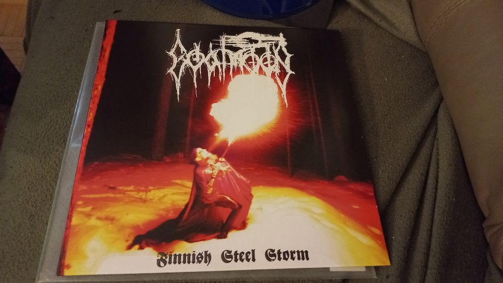 Goatmoon -Finnish Steel Storm BLUE LP Vinyl BLACK METAL (Gebraucht) in ...