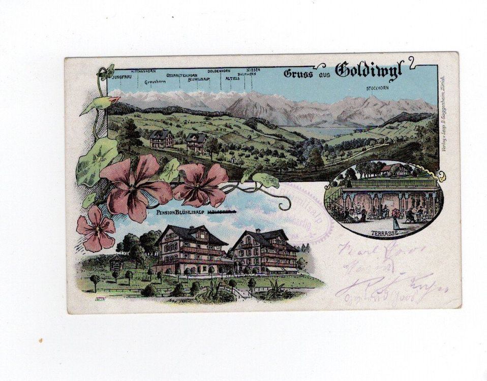 Goldiwil b. Thun Litho (Antik) in Rapperswil SG für CHF 40 – mit Lieferung auf Ricardo kaufen