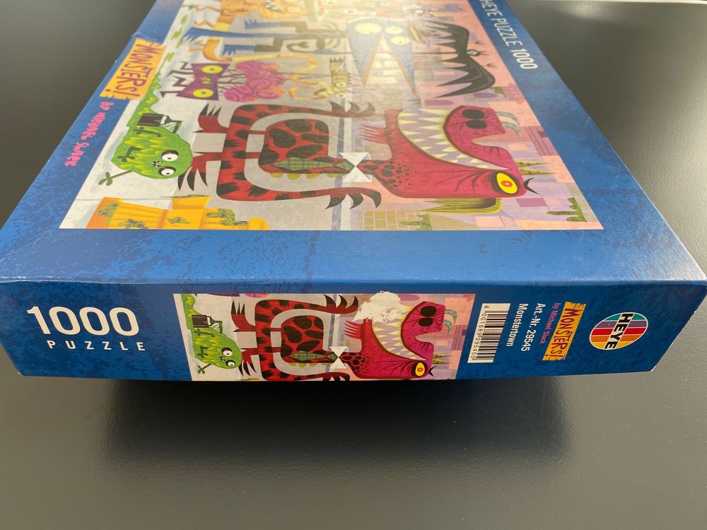 Puzzle 1000 Teile "Monstertown" Heye | Kaufen auf Ricardo
