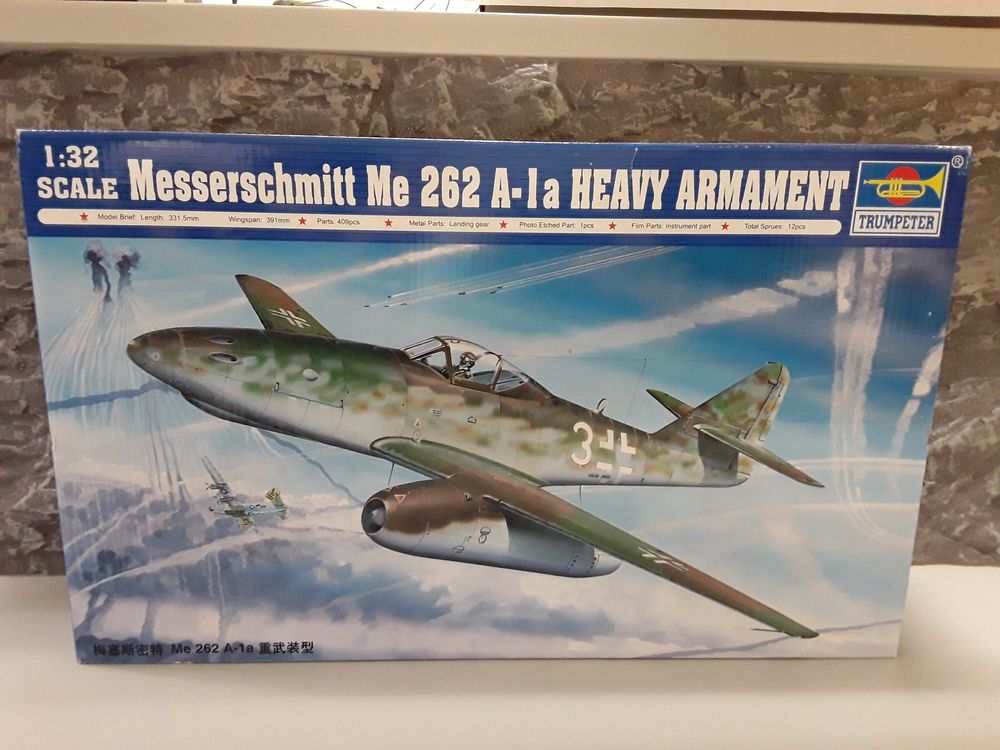 TRUMPETER _ Messerschmitt Me 262 _ Heavy Armament _ 1:32 | Kaufen auf Ricardo