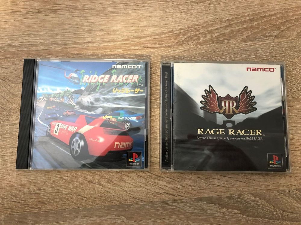 Ridge Racer & Rage Racer Playstation 1 Japan Versionen | Kaufen auf Ricardo