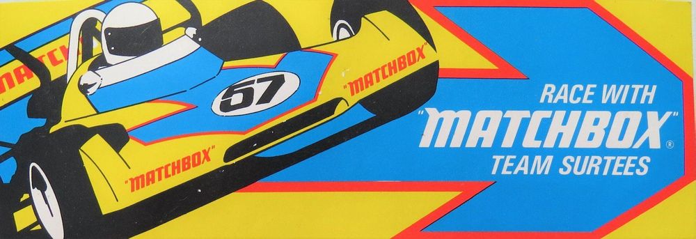 Sticker Matchbox Surtees F1 Team (Neu (gemäss Beschreibung)) in ...