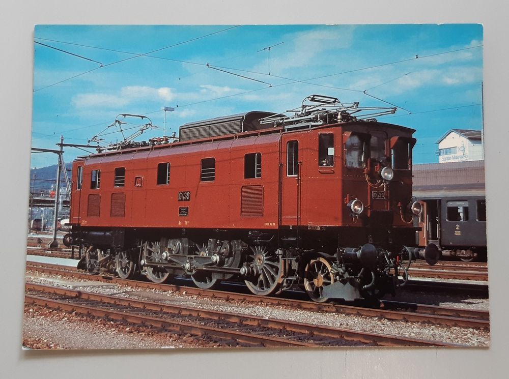 AK SBB Schnellzuglok Ae 3/6 II 10439 SLM/MFO Eisenbahn (Gebraucht) in Gurtnellen für CHF 1.5 ...