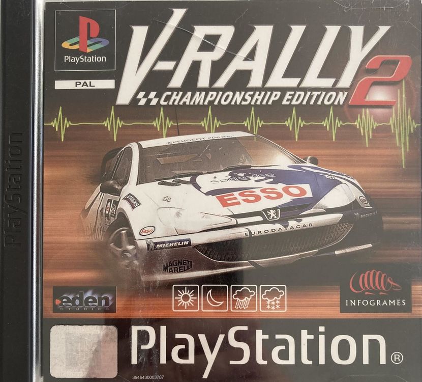 V-Rally 2 Championship Edition SONY PS1 (Gebraucht) in Jonschwil für CHF 12.9 – mit Lieferung ...